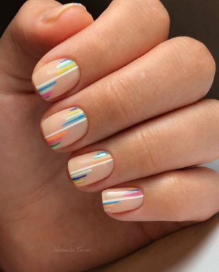 Get Nailed! 20 Easy Nail Arts For Short Nails - Chiic Magazine