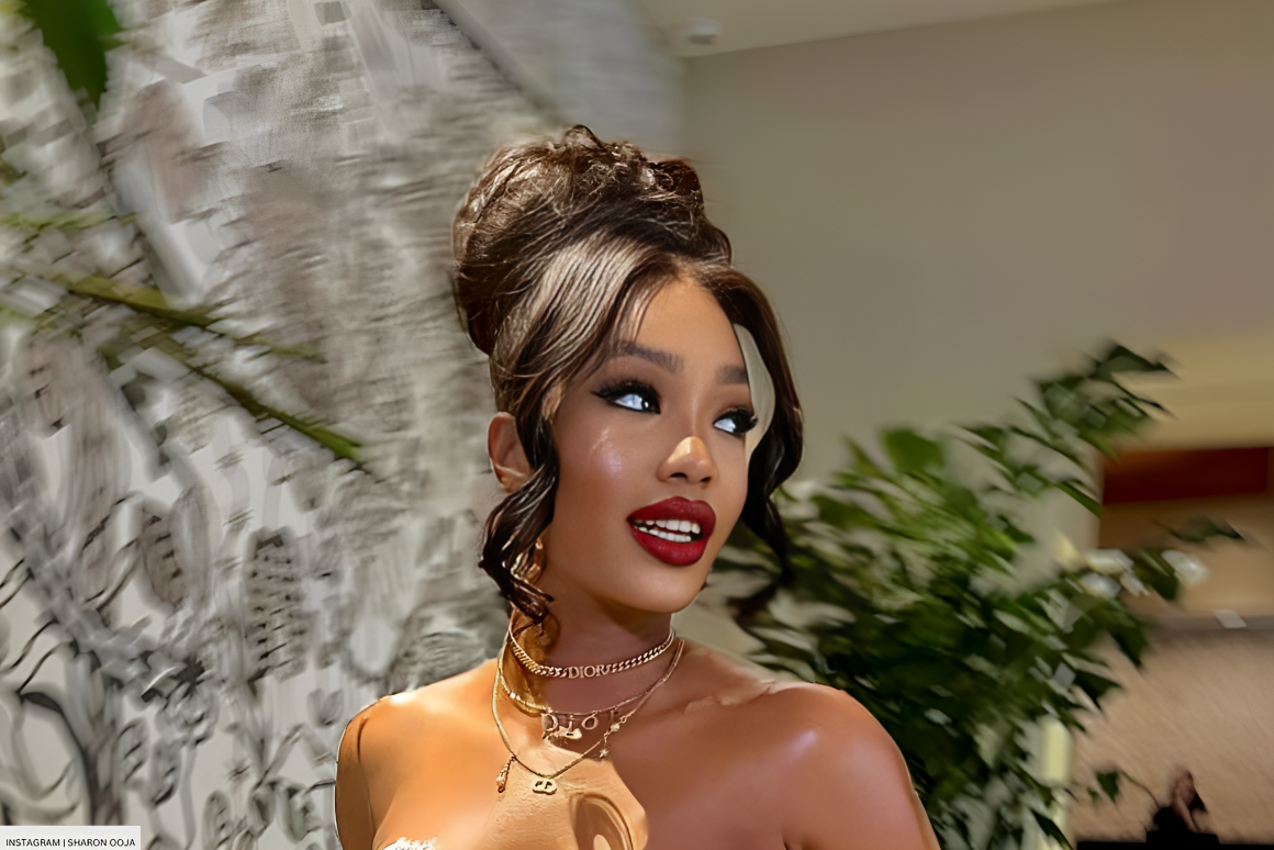 Sharon Ooja Goes Blonde In New Year Photos - Chiic Magazine