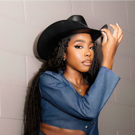 Odili Nna Poses in a Cropped Top and Cargo Pants - Chiic Magazine