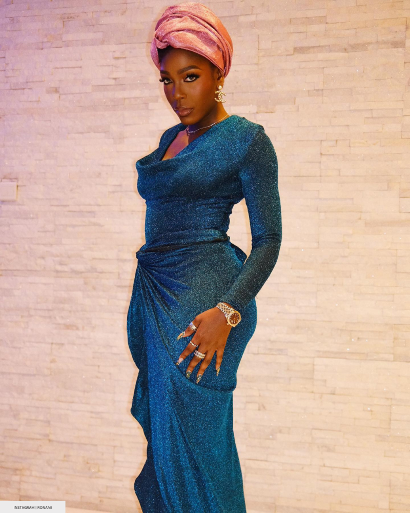 Ronami Sparkles In Aqua - Chiic Magazine